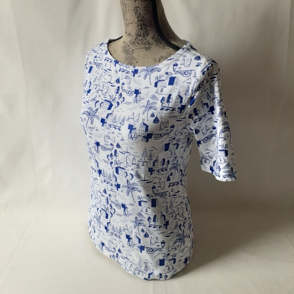 Charter Club | Tops | Charter Club Womens Short Sleeve Designer Top ...